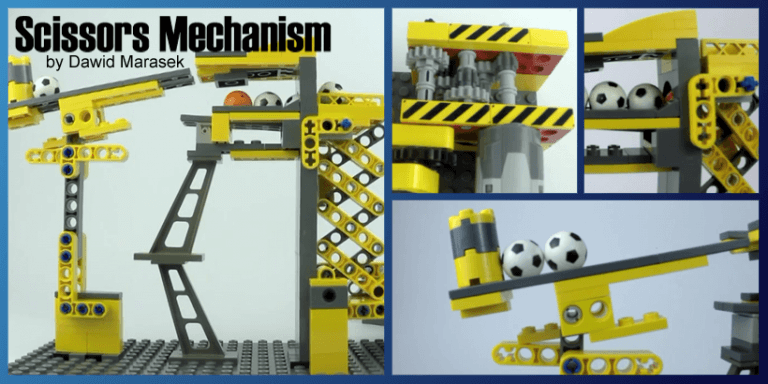 LEGO GBC - Scissors Mechanism, by Dawid Marasek
