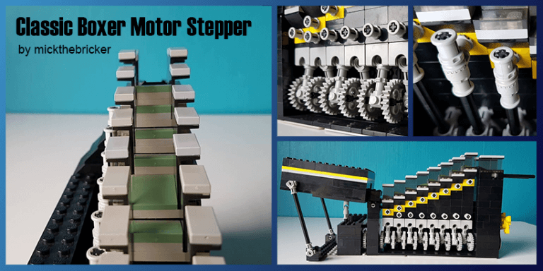 LEGO GBC - Classic Boxer Motor Stepper, by mickthebricker | Planet GBC