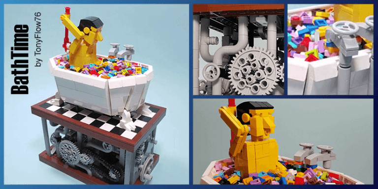 LEGO Automaton - Bath Time, by TonyFlow76 | Planet GBC