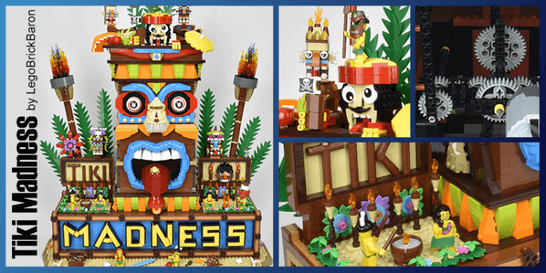 LEGO Automaton - Tiki Madness, by LegoBrickBaron | Planet GBC