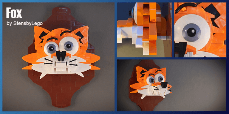 LEGO MOC - Fox, par StensbyLego | Planet GBC
