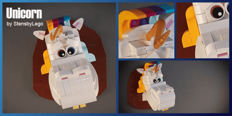 LEGO MOC - Unicorn, by StensbyLego | Planet GBC