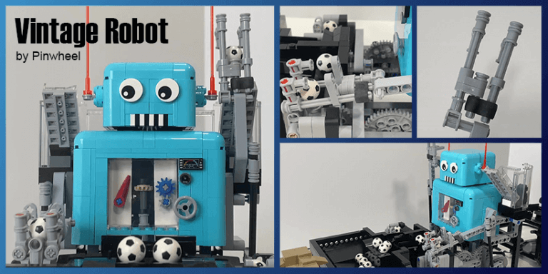 LEGO GBC - Vintage Robot, by Pinwheel | Planet GBC
