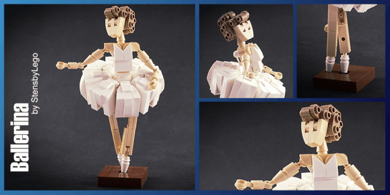 LEGO MOC - Ballerina, by StensbyLego | Planet GBC