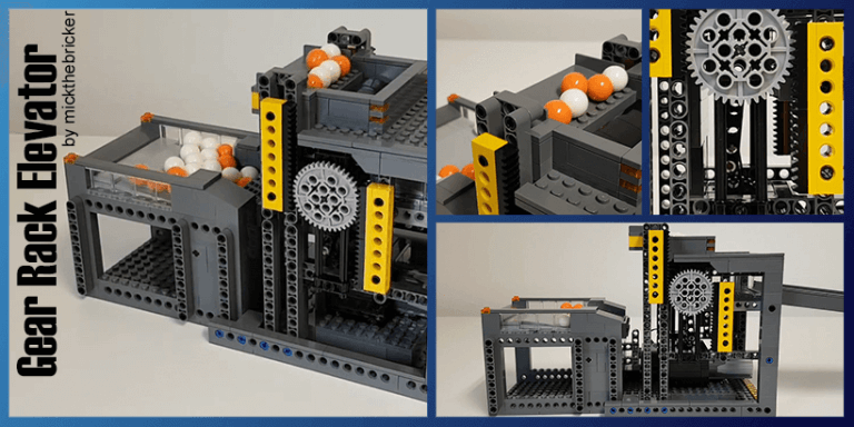 LEGO GBC - Gear Rack Elevator, par mickthebricker | Planet GBC
