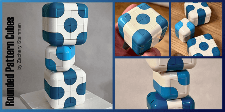 LEGO MOC - Rounded Pattern Cubes, by Zachary Steinman | Planet GBC