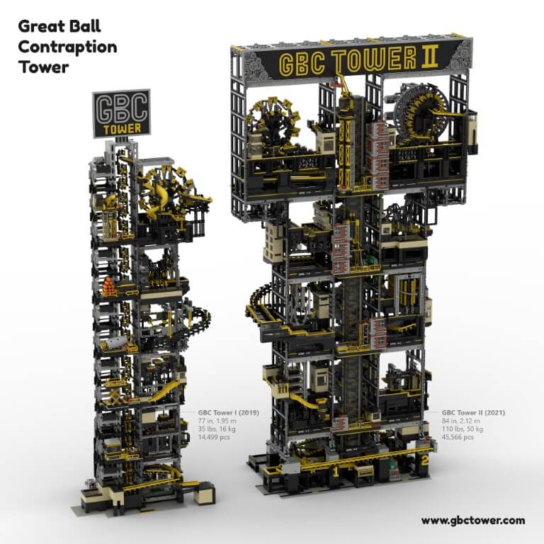 LEGO GBC - GBC Tower II, by Diego Baca | Planet GBC