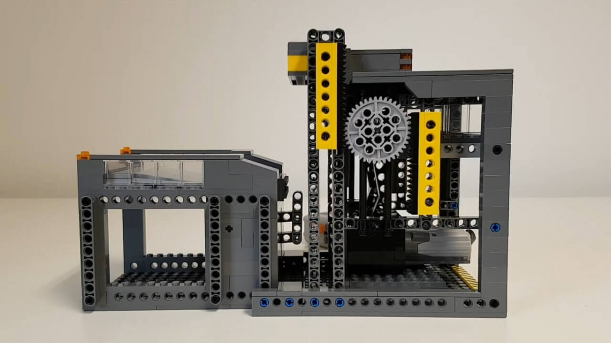 LEGO GBC - Gear Rack Elevator, par mickthebricker | Planet GBC