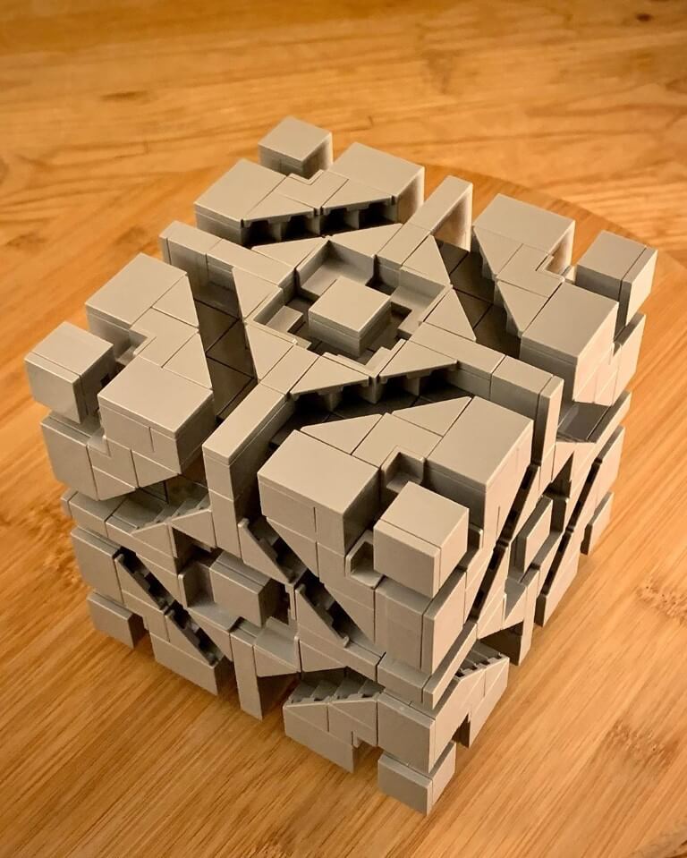 LEGO MOC - Cube 45, by Zachary Steinman | Planet GBC