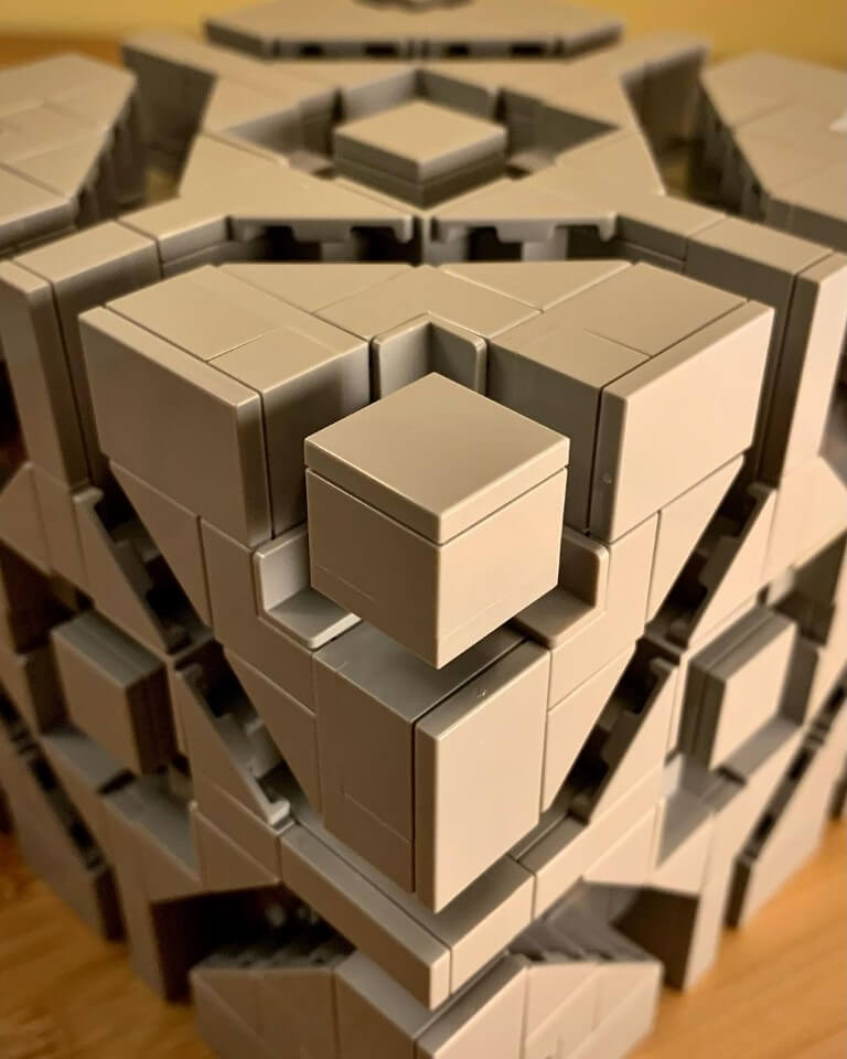 LEGO MOC - Cube 45, by Zachary Steinman | Planet GBC