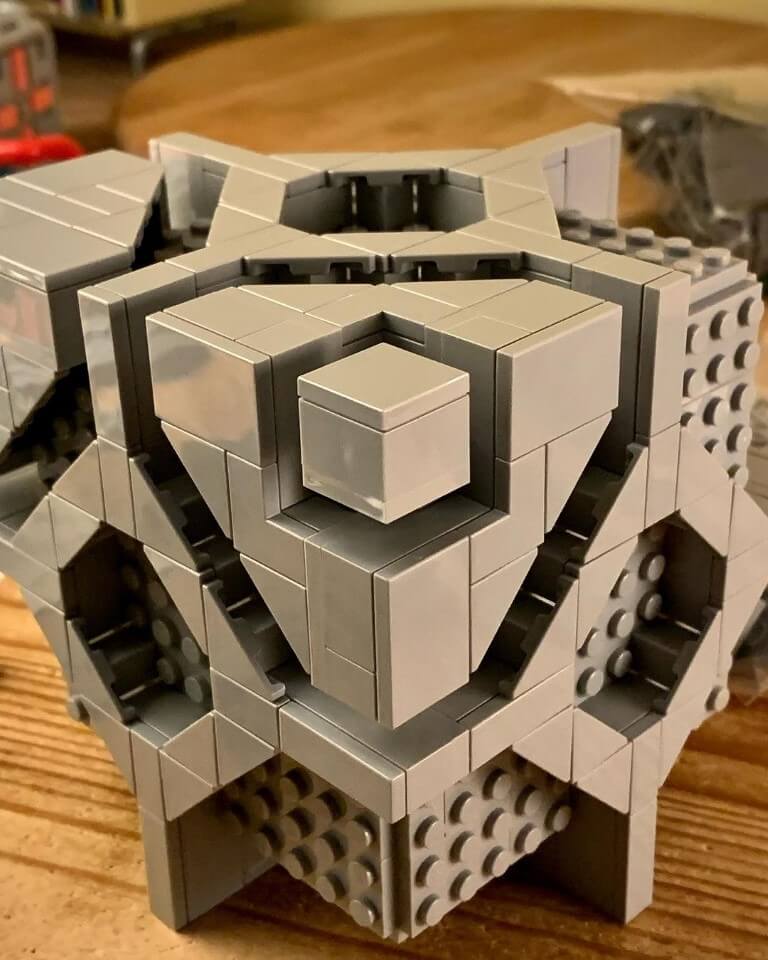 LEGO MOC - Cube 45, by Zachary Steinman | Planet GBC