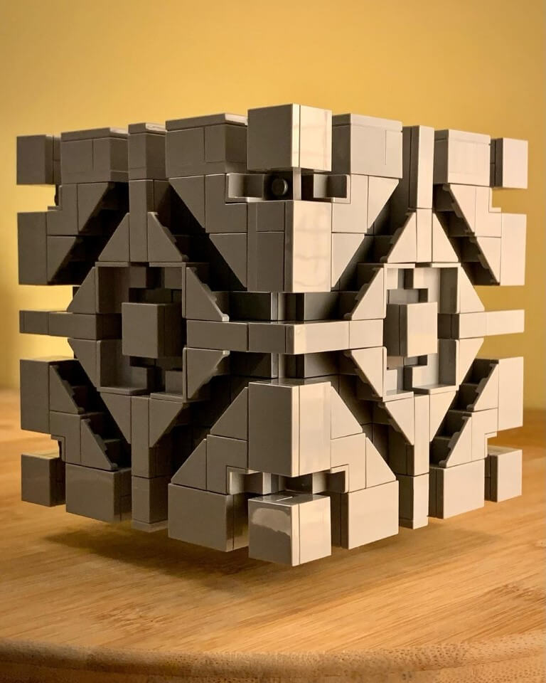 LEGO MOC - Cube 45, by Zachary Steinman | Planet GBC