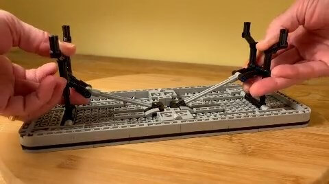 LEGO MOC - Folding Table, by Zachary Steinman | Planet GBC